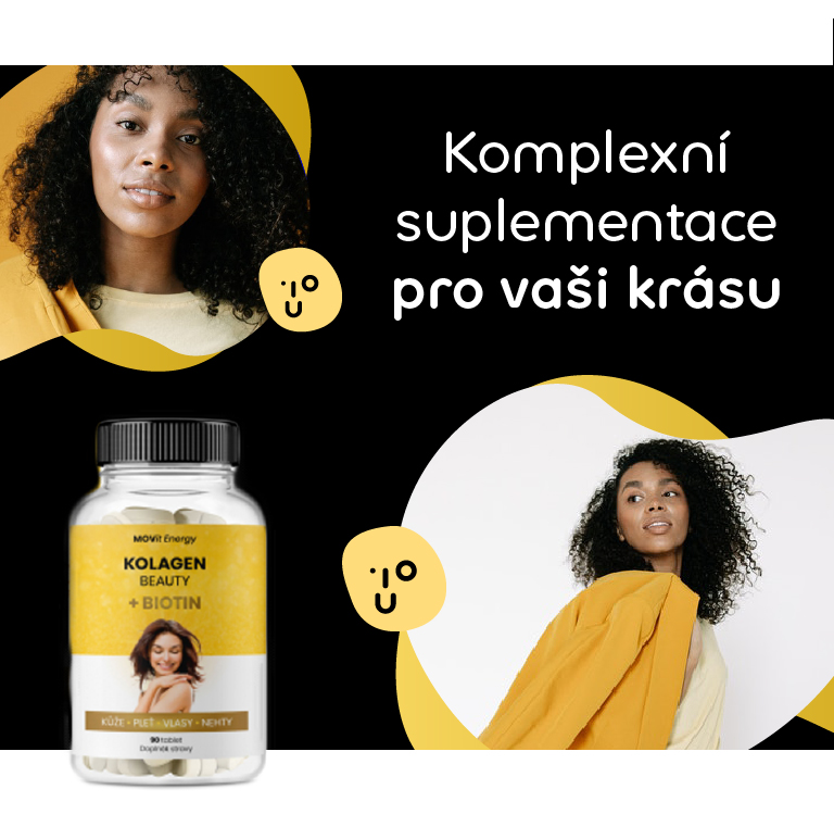 MOVit Energy Kolagen Beauty + Biotin 90 tablet | Pilulka.cz