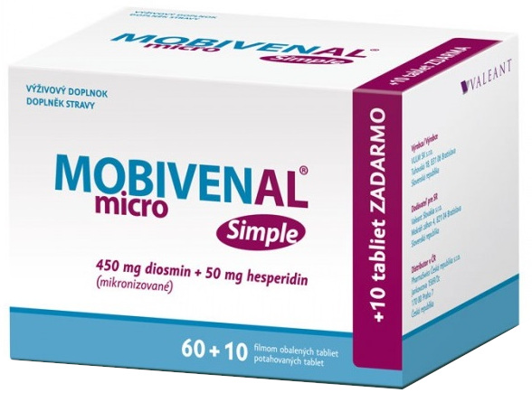 Mobivenal - cena už od 10,90 € | Pilulka.sk